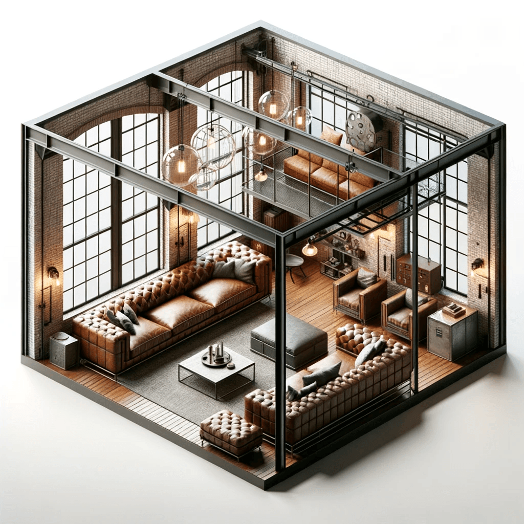 Industrial Powder Room Design Ideas & Inspiration | SofaBrain